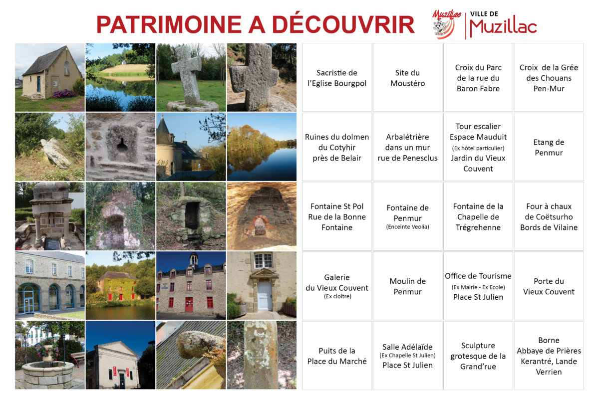 Le patrimoine à découvrir - Ville de Muzillac